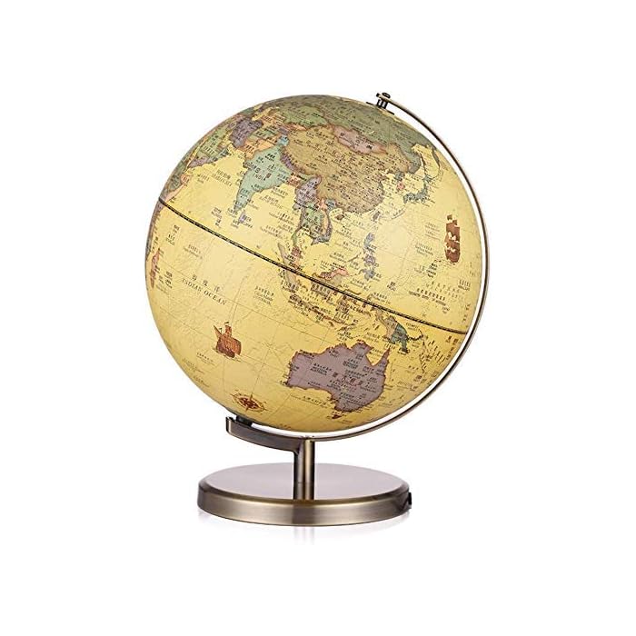 Buy 2 in 1 Illuminated World Globe Desktop Lighting World Globe ...