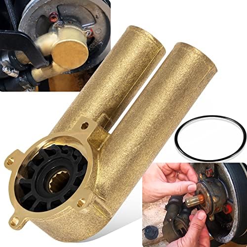 Amazon.com: 21214596 Sea Water Pump Compatible with Volvo Penta Belt ...