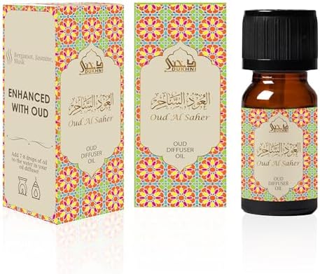 Amazon.com: Oud Diffuser Oil, Essential Oil Gift Set by Dukhni | 6 x ...