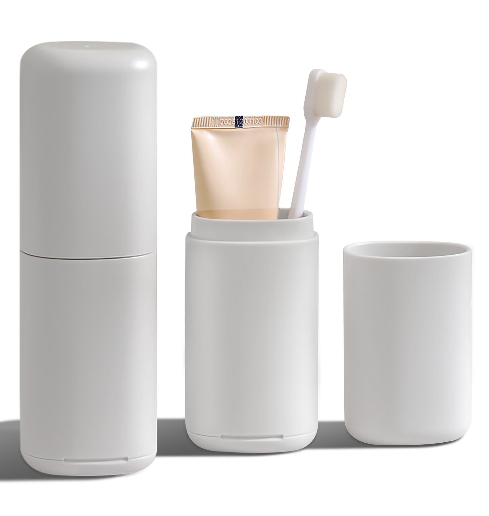 Amazon.com: Toothbrush Travel Case，Portable Travel Toothbrush Holder ...