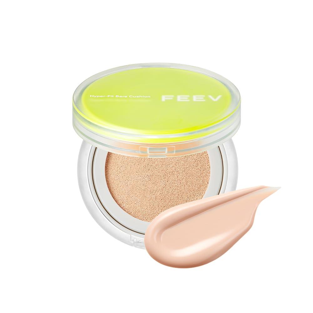 Amazon | 【FEEV公式】ハイパーフィット ベアクッションファンデー 01号 #フェアデューセット 15g*2pcs Hyper ...