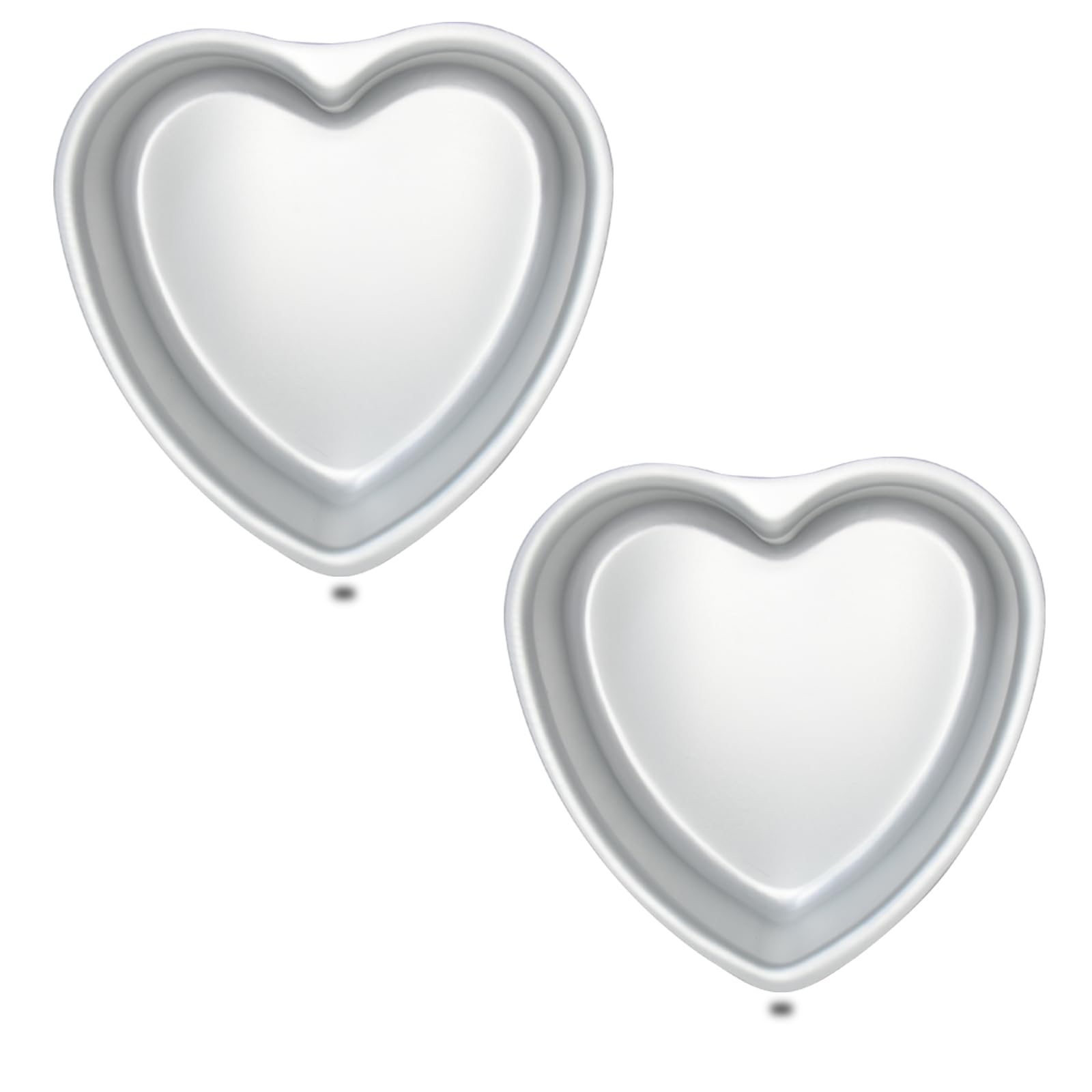 Amazon.com: kefyixc Set of 2 Heart-shaped cake pan, heart-shaped cake ...