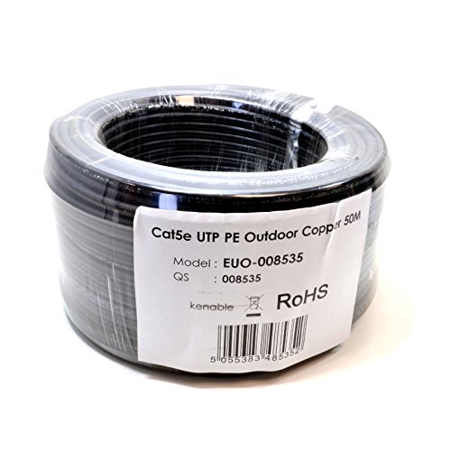 kenable External CAT5e Outdoor Use COPPER Ethernet Network Cable Reel ...