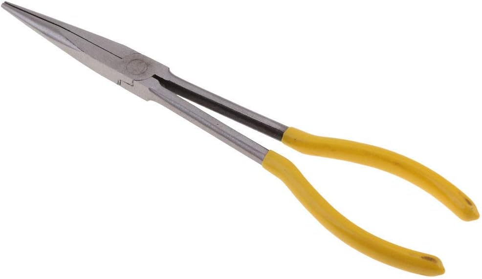 Amazon.com: 11'' Extra Long Reach Needle Nose Pliers Straight Repair ...