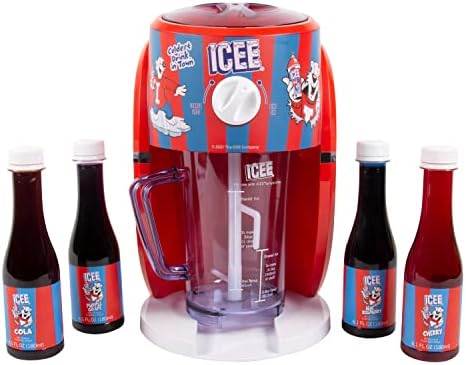 Amazon.com: ICEE Slushie Snow Cone Machine Bundle. Genuine ICEE Home ...