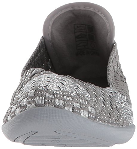 Buy Bernie Mev Womens Catwalk Slip-On Silver Grey Size 36 at Amazon.in