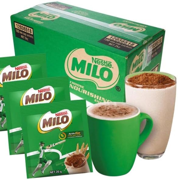 Nestle Single Serve Milo Sachet 20 g (Pack of 100) : Amazon.com.au: Grocery