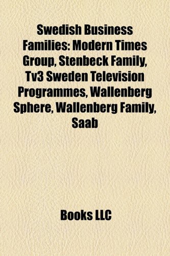 Swedish Business Families: Wallenberg Family, Kreuger Family, Nobel ...
