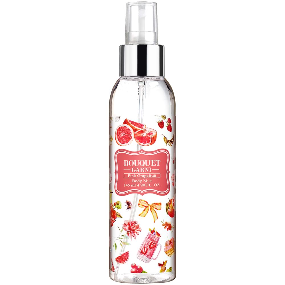 Amazon.com : Bouquet Garni Hair & Body Mist Pink Grapefruit Fragrance ...