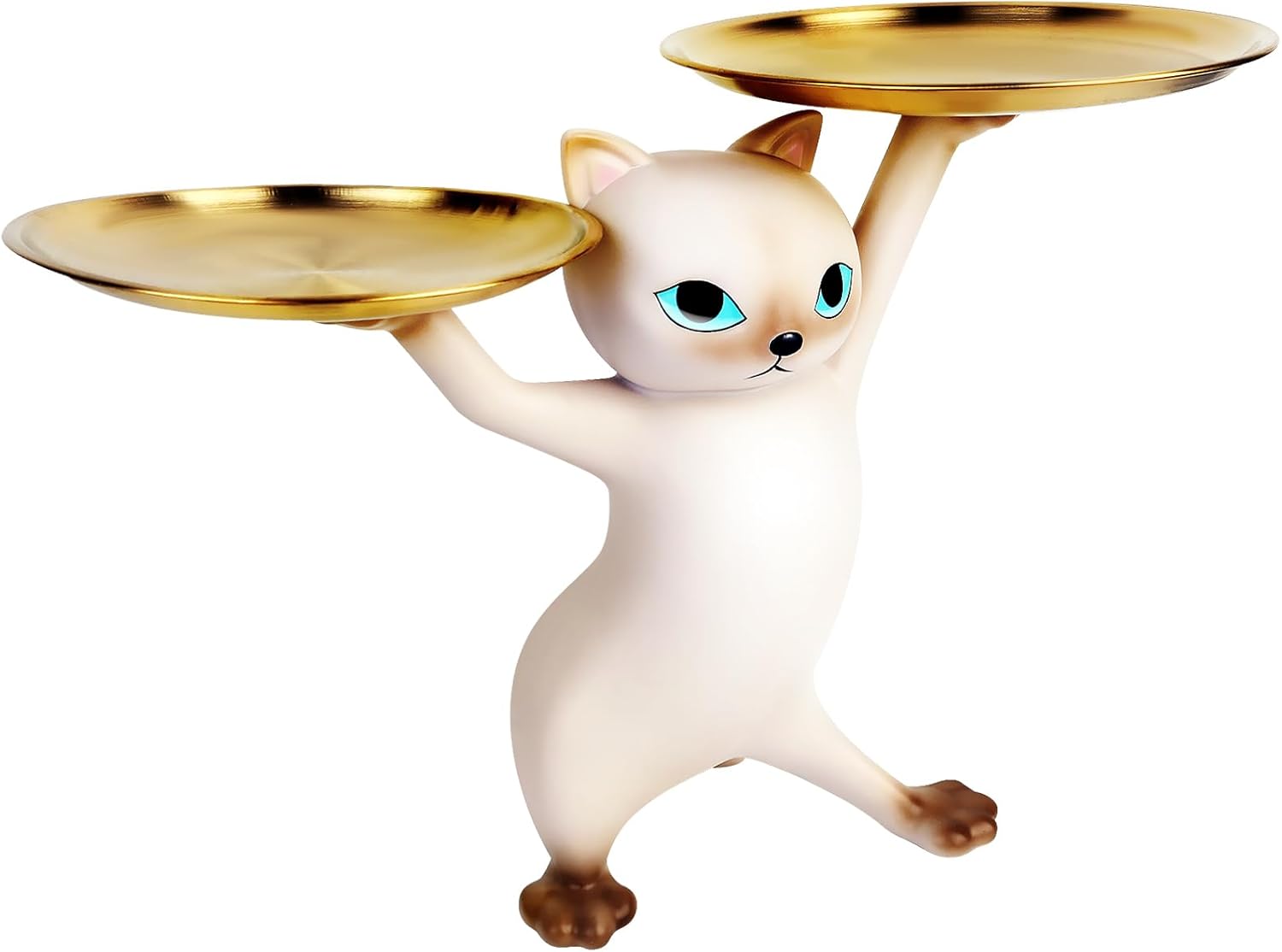 Amazon.com: Cat Tray for Decor, Resin Tray for Candy Jewelry Earrings ...