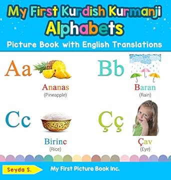 My First Kurdish Kurmanji Alphabets Picture Book with English ...