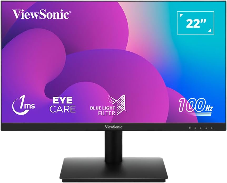 VIEWSONIC 21.5" VA220-H FULLHD 1MS 100HZ HDMI VGA SUPERCLEAR 3 KENAR ...