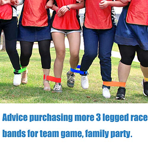 Snapklik.com : Durable 6 Pcs 3 Legged Race Bands Outdoor Carnival Game For Kids Adults Family ...