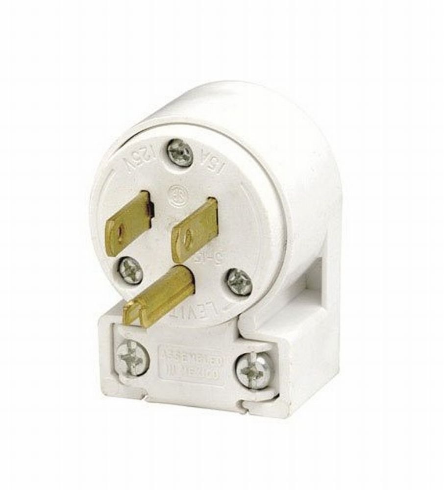 Leviton 000-515AN Commercial Grade Straight Blade Angle Plugs - Amazon.com