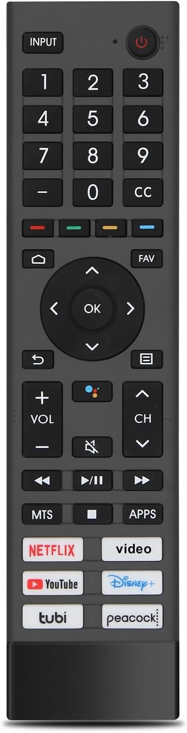 Amazon.com: for Hisense Tv Remote Replacement,Universal Remote Control ...