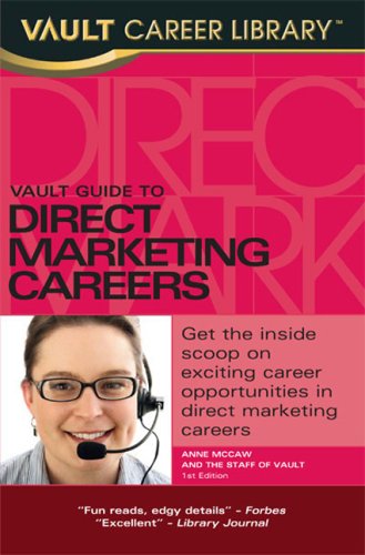 Vault Guide to Direct Marketing Careers: McCaw, Anne: 9781581316117 ...