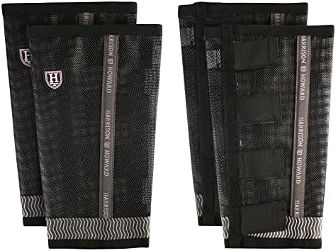 Amazon.com : Harrison Howard Loose-Fitting Horse Fly Boots UV ...