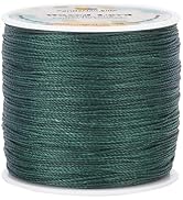Amazon.com: PH PandaHall 1mm Waxed Cord,100 Yards Waxed Cotton Cord ...