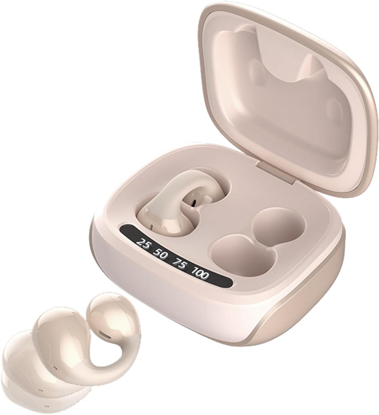 Amazon.com: Xmenha Clip On Ear Clips Ear Buds Open Ear Headphones ...