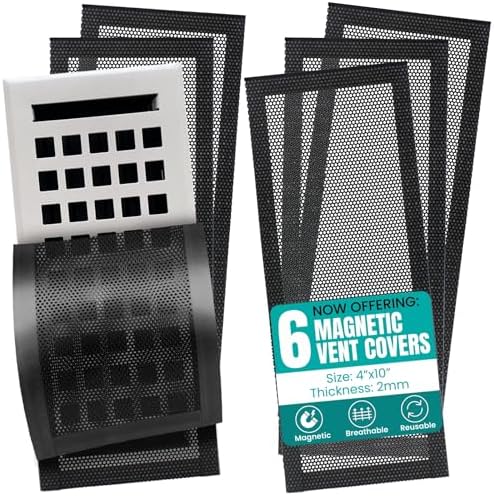 Vent Assist Premium Air Vent Filters for Home - 4" x 10" MERV 8 ...