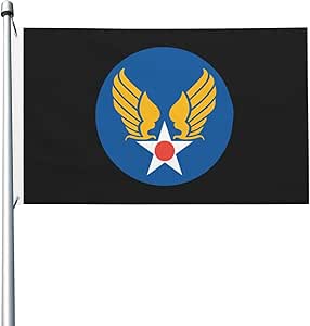 Amazon.com : Us Army Air Corps Hap Arnold Wings Flag 3x5 Ft Garden Flag ...