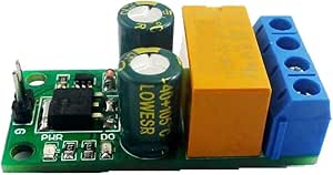 Amazon.co.jp: DR55B01 DC 5-24V 2A Flip-Flop Latch Motor Reversible Controller Self-Locking ...