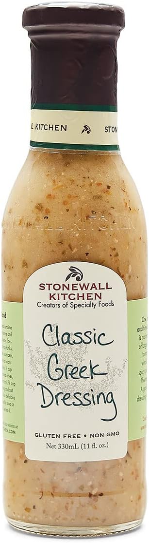 Amazon.com : Yasou Greek Salad Dressing, Classic Mediterranean Flavor 9 ...