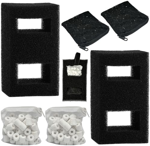 Amazon.com : beaufan 2 Set Three-Stage Filtration Tank Filter ...