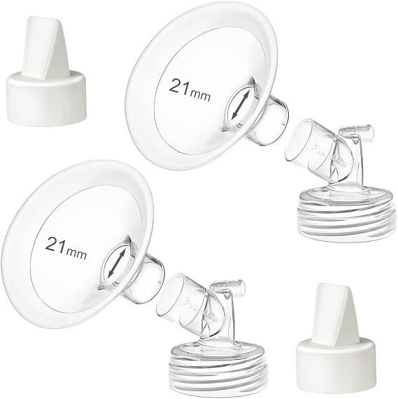 Amazon.com : PumpMom-us 21mm Flanges Compatible with Spectra S2 S1 9 ...