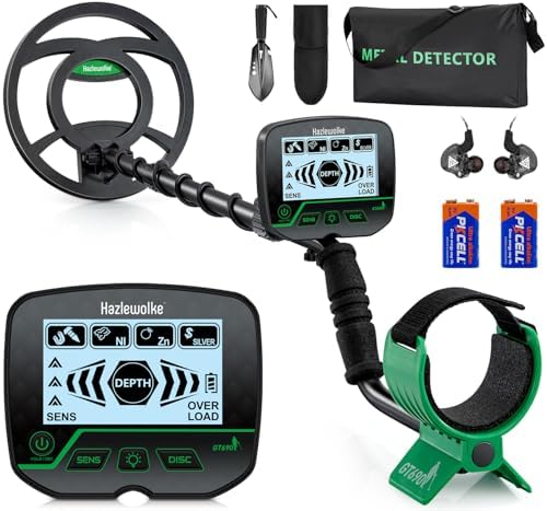 Amazon.com : Hazlewolke Metal Detector for Adults & Kids, High Accuracy ...
