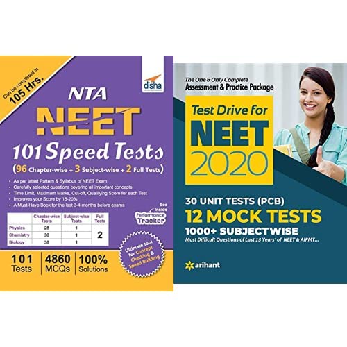 NTA NEET 101 Speed Tests (96 Chapter-wise + 3 Subject-wise + 2 Full ...