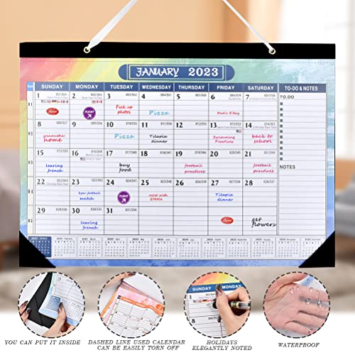 Home Planner Family Calendar 2023 Large Family Calendar 2023 runs Now ...