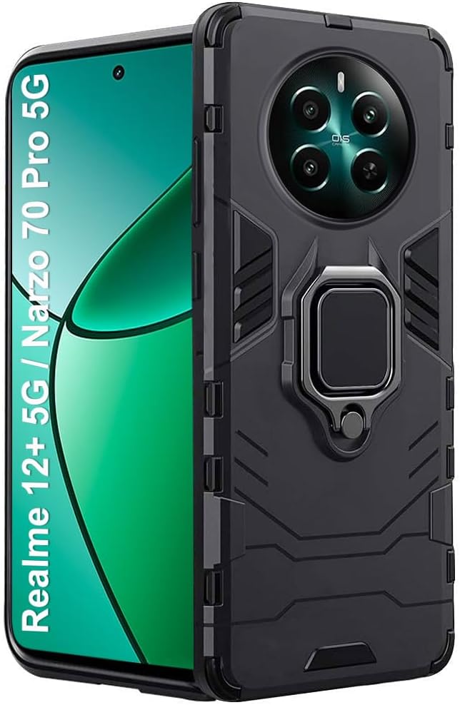SPAZY CASE® Realme Narzo 70 Pro 5G Back Cover | Dual Layer Armor ...