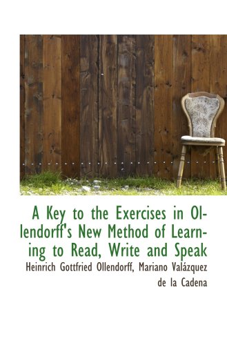 『A Key to the Exercises in Ollendorff's New Method of - 読書メーター