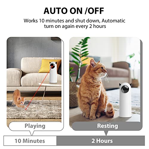 Snapklik.com : Cat Laser Toy Automatic, Lnteractive Cat Toys For Indoor ...
