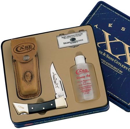 Amazon.com : Case Cutlery 00182 Lockback Knife with Stainless Steel ...