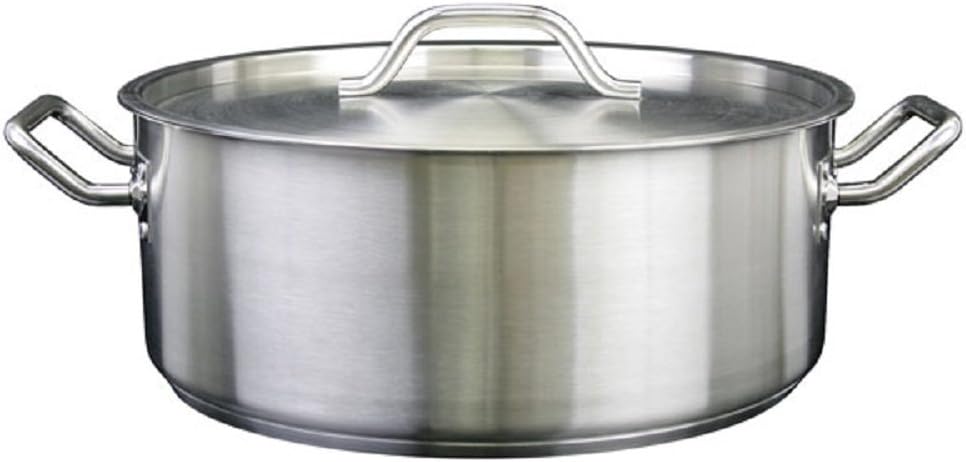 Amazon.com: Thunder Group SLSBP015, 15 Quart Stainless Steel Brazier ...