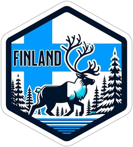 Amazon.com: Finland Sticker Adventure Souvenir Decal Vinyl Small ...