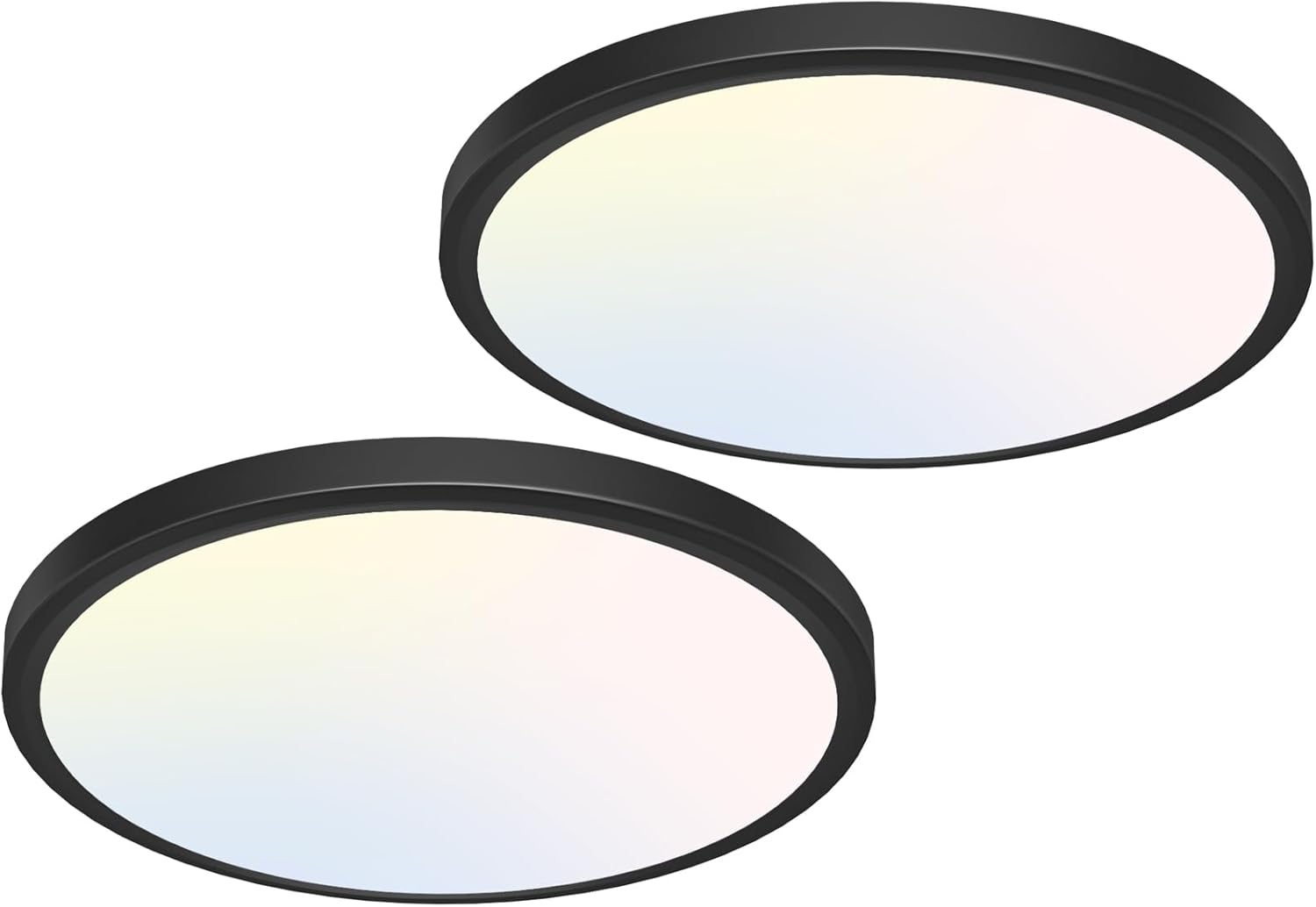 libtit 12 inch Flush Mount LED Ceiling Light Fixture, 3000K 4000K 6500K ...