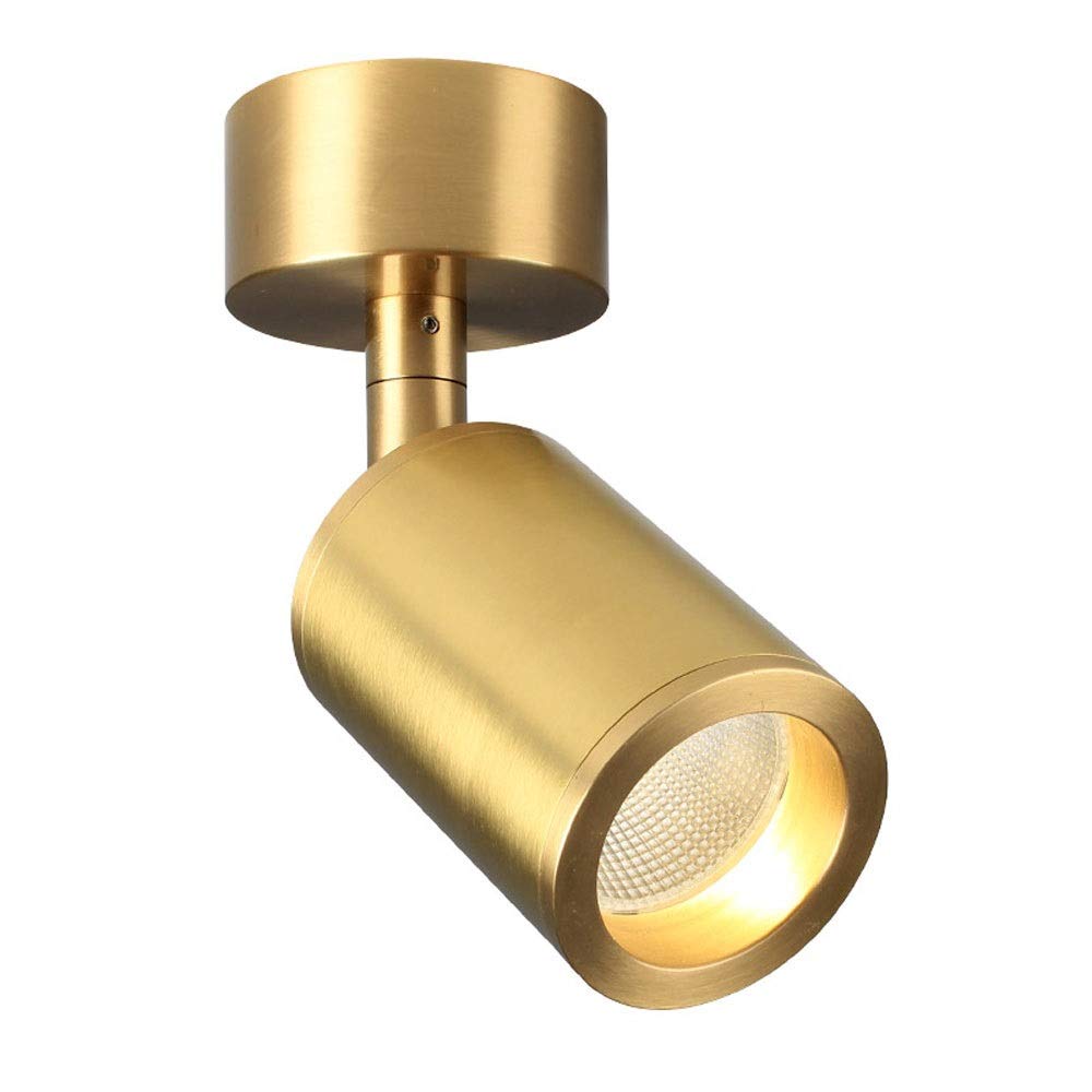 Indoor Lighting All Copper Minimalist Downlight 360 Adjustable ...