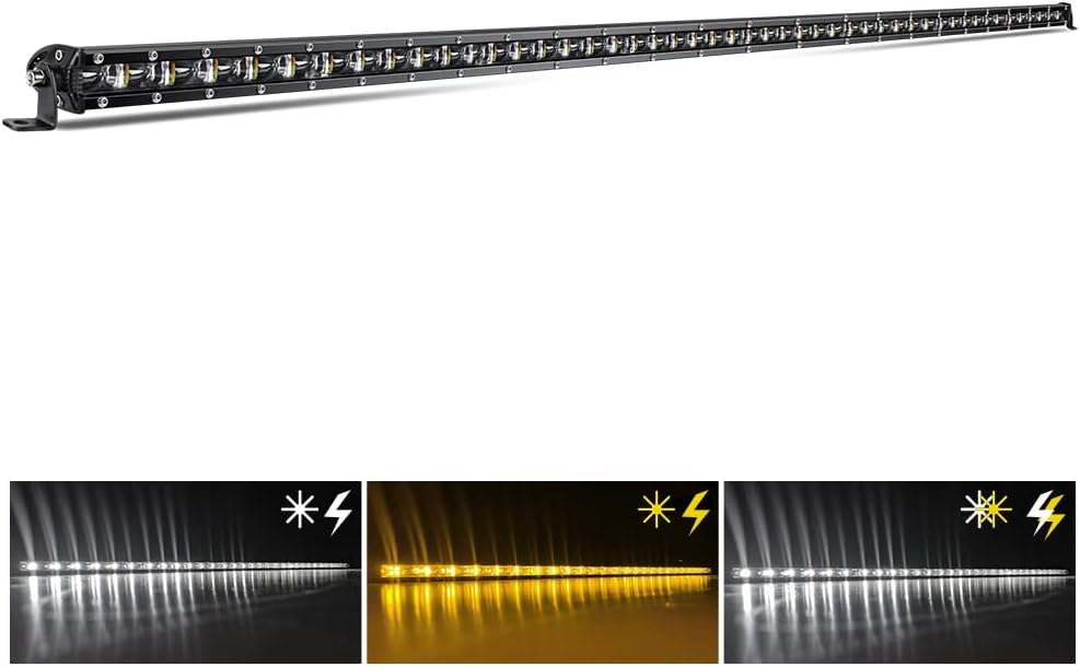 Amazon.com: CO LIGHT Led Light Bar Single 50 inch Slim Single Row ...