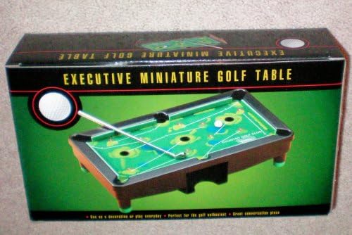 Amazon.com: Executive Miniature Golf Table - Use as a decoration or ...