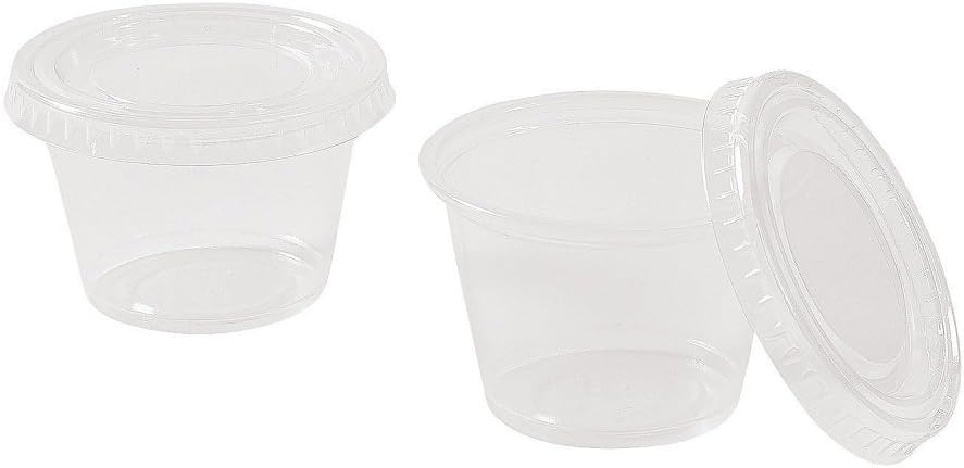Amazon.com: 48 pieces - 2.5 oz Plastic Gelatin Jello Shot Cups with ...