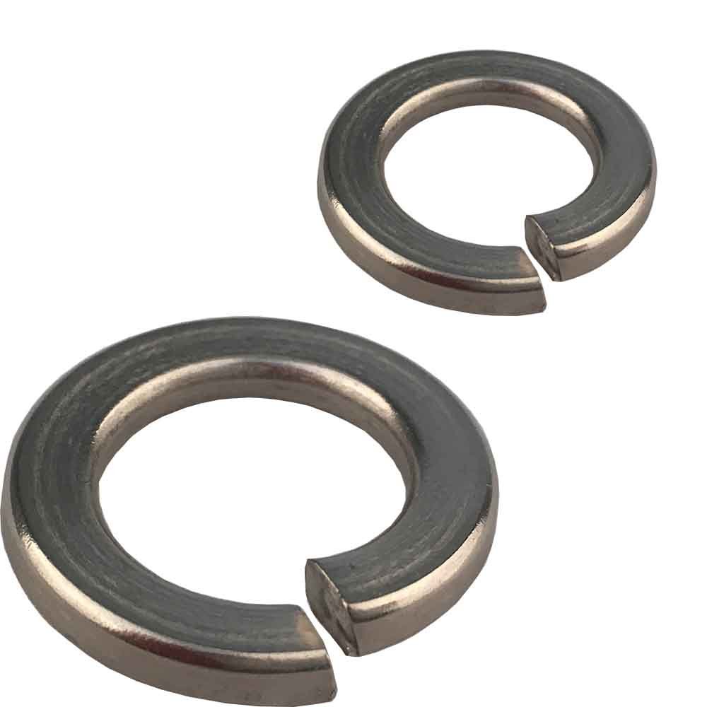 Federringe M6 DIN 127 Edelstahl A2 (50 Stück) - Unterlegscheiben Beilagscheiben Sperringe ...