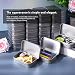 Amazon.com: Tamicy Metal Rectangular Empty Hinged Tins - Pack of 40 ...