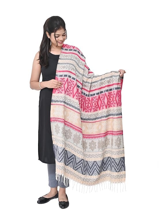 Buy PELO Women's Winter Bridal Wear Shawls Pashmina Shawl Pure Wool ...