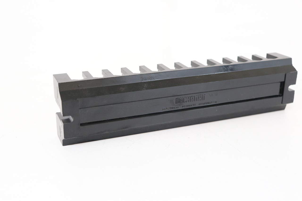 BUCHANAN B112-BU 600V 1/pkg 12 Circuit Heavy Duty Phenolic Terminal ...