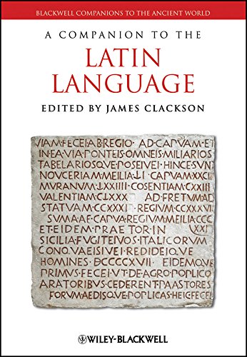 A Companion to the Latin Language (Blackwell Companions to the Ancient ...