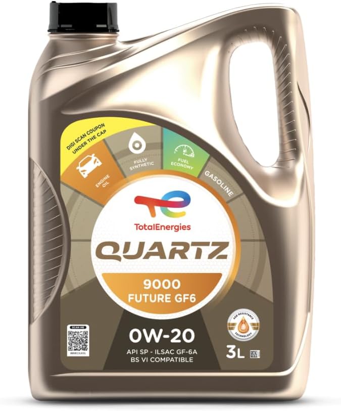TotalEnergies Quartz 9000 Future GF-6 0W-20 API SP ILSAC GF-6A Fully ...