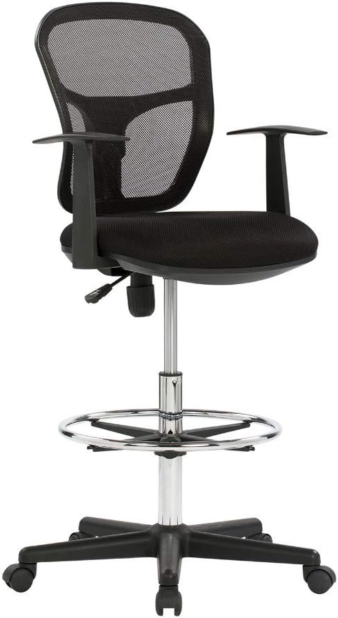 Amazon.com: Studio Designs Riviera Drafting Work Chair with Foot Rest ...